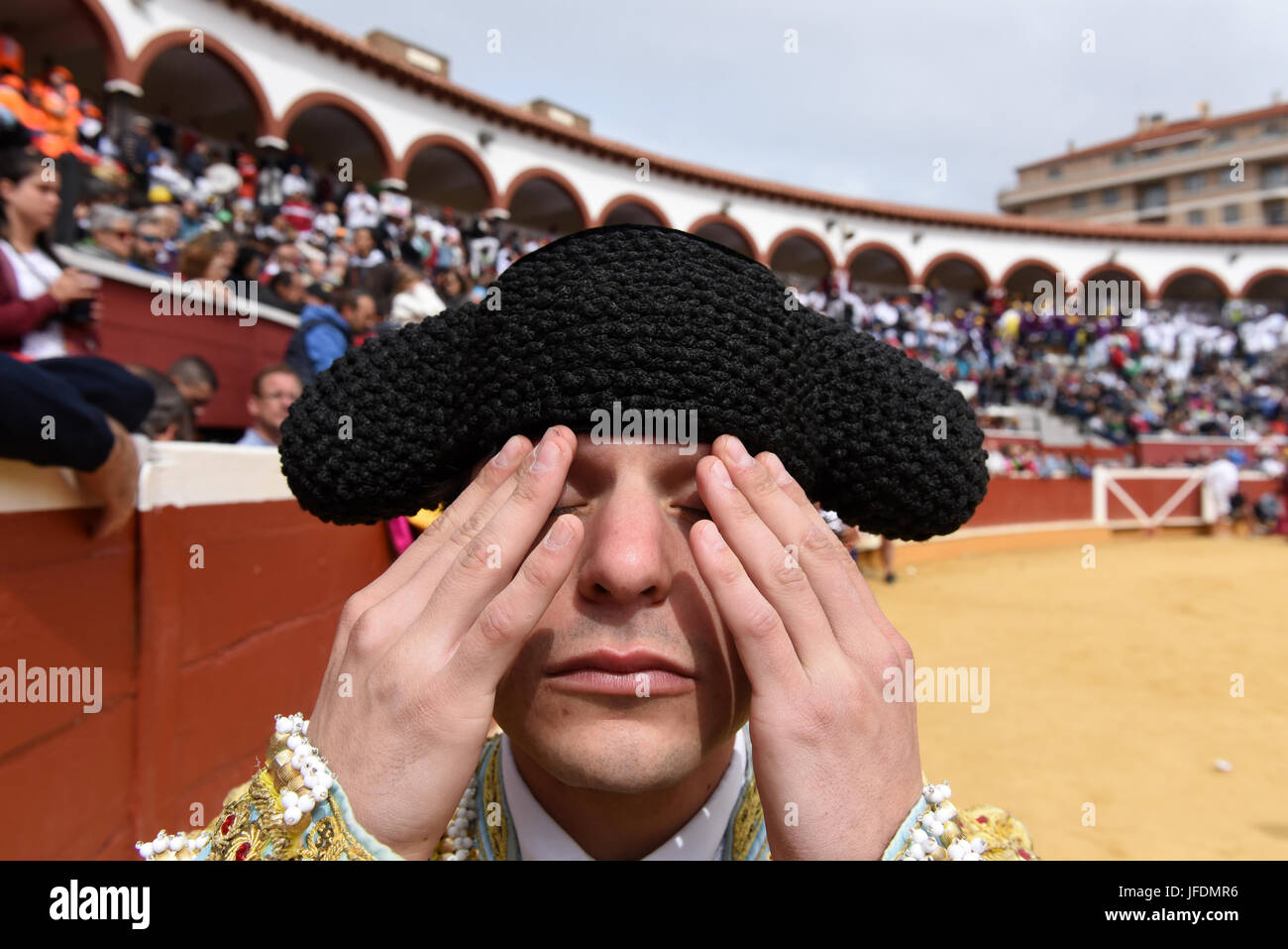 Soria, Spain. 30th June, 2017. Spanish bullfighter Carlos Jimenez ...