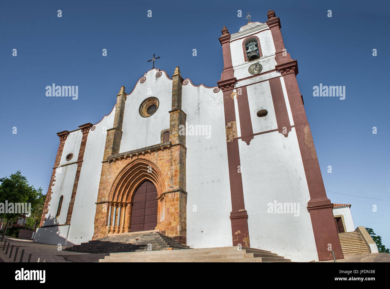 Silves cathedral - Silves, Algarve, Portugal Stock Photo - Alamy
