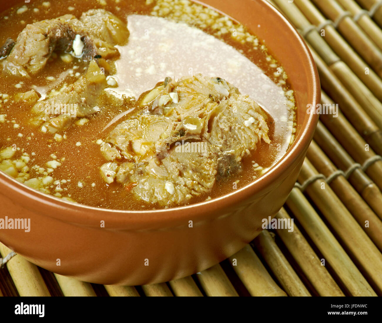Fish mango curry Stock Photo - Alamy