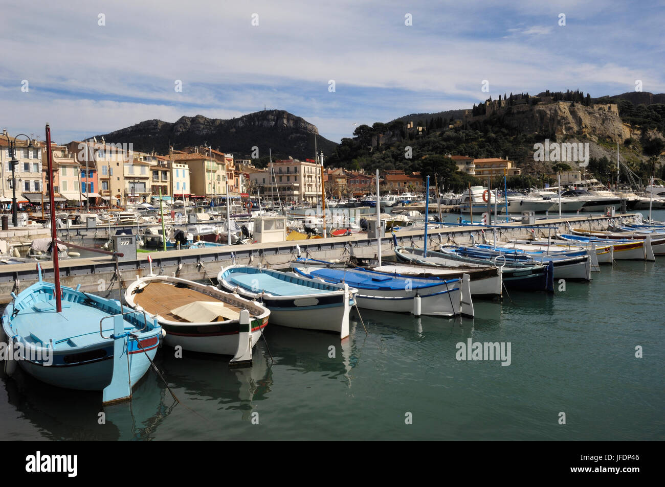 Port of Cassis, French Riviera Stock Photo - Alamy