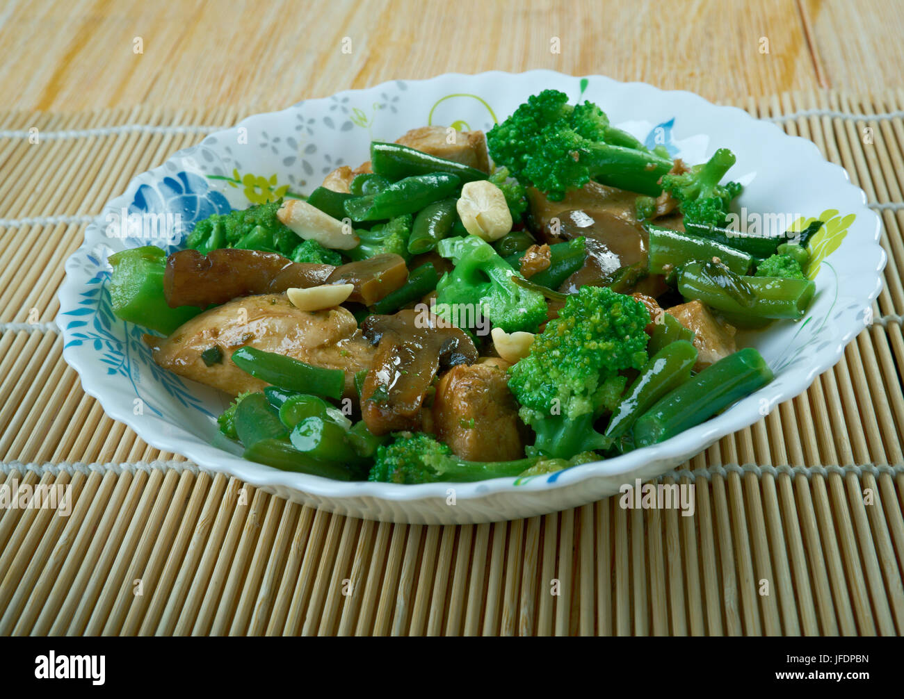 Chicken almond ding hi-res stock photography and images - Alamy