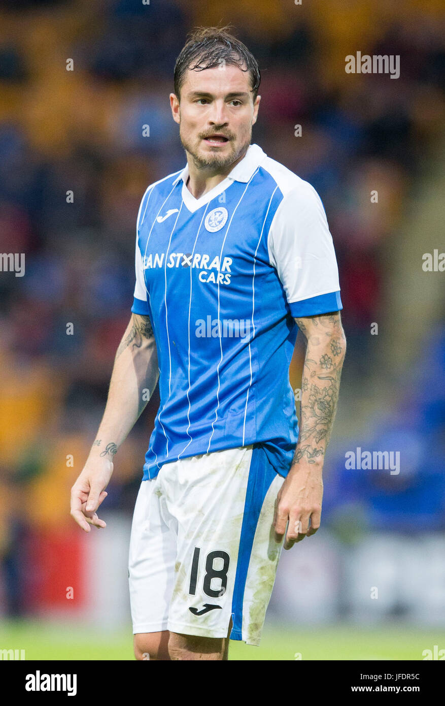 St Johnstone's Paul Paton Stock Photo - Alamy