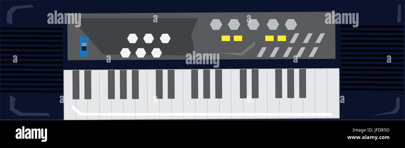 Isolated geometric keyboard toy Stock Vector Image & Art - Alamy