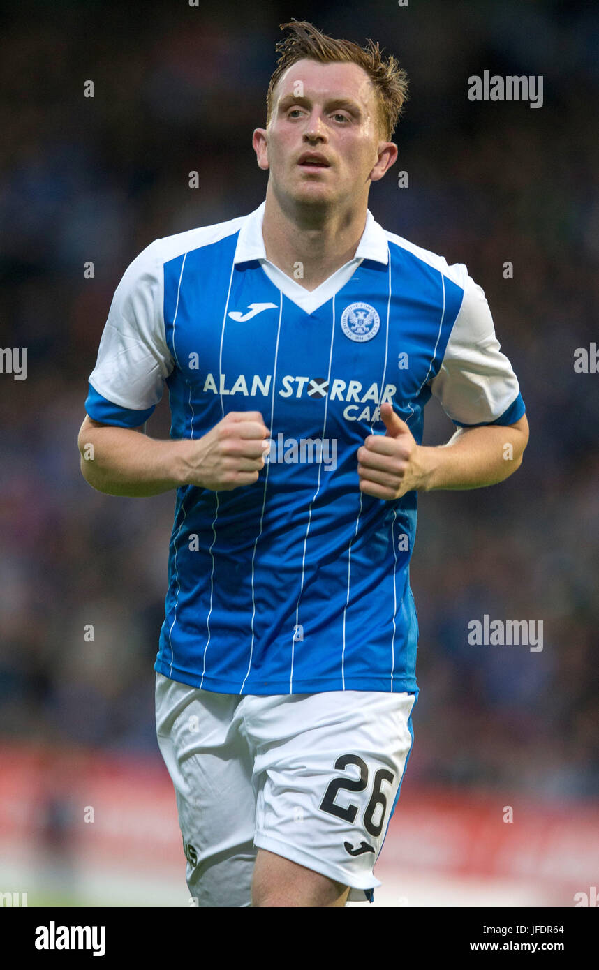St Johnstone's Liam Craig Stock Photo - Alamy