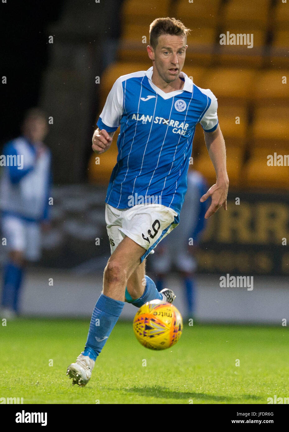 St Johnstone's Steven Maclean Stock Photo - Alamy