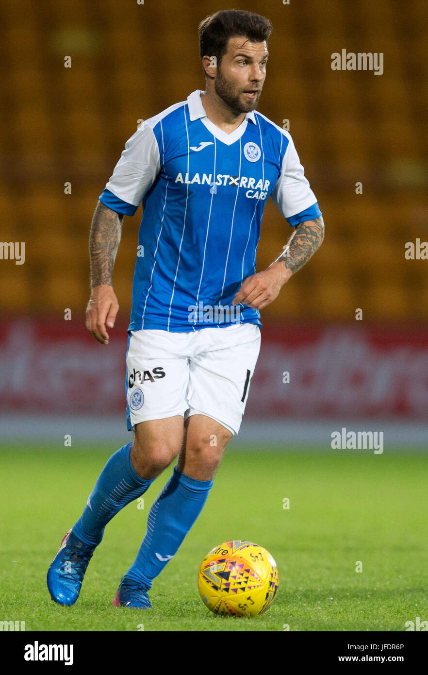 St Johnstone's Richard Foster Stock Photo - Alamy