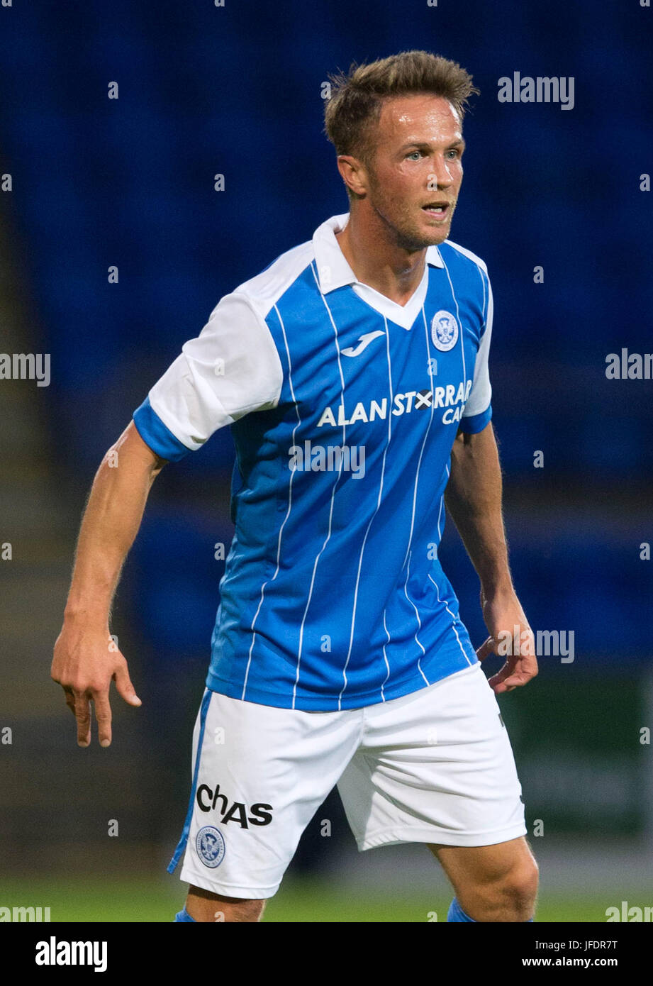 St Johnstone's Chris Millar Stock Photo - Alamy
