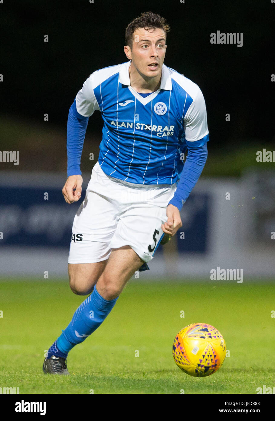 St Johnstone's Joe Shaughnessy Stock Photo - Alamy