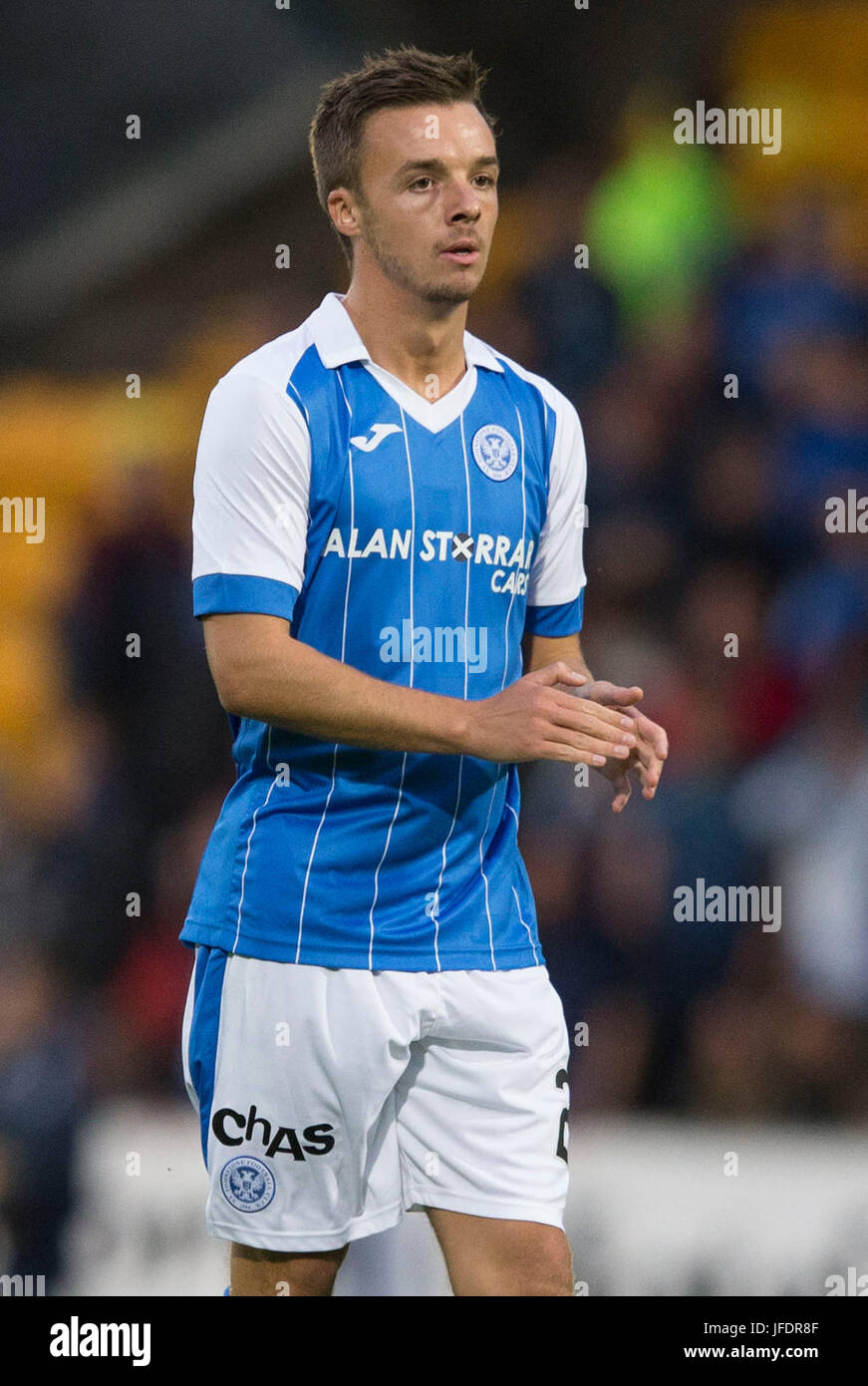 St Johnstone's Stefan Scougall Stock Photo - Alamy