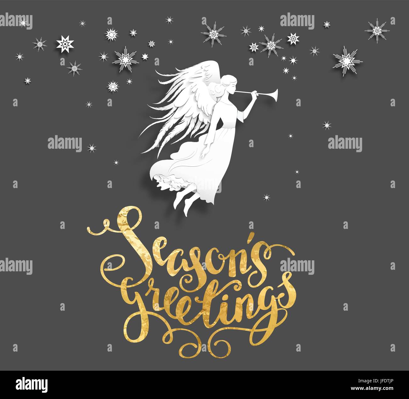 Greetings dark card Stock Vector Image & Art - Alamy