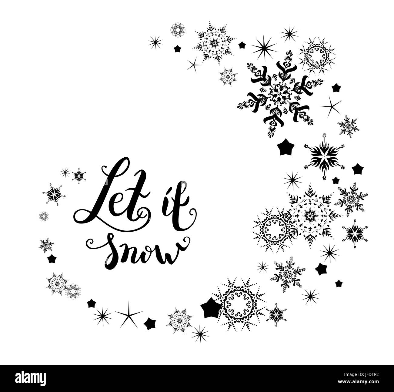 Holiday decor design Cut Out Stock Images & Pictures - Alamy