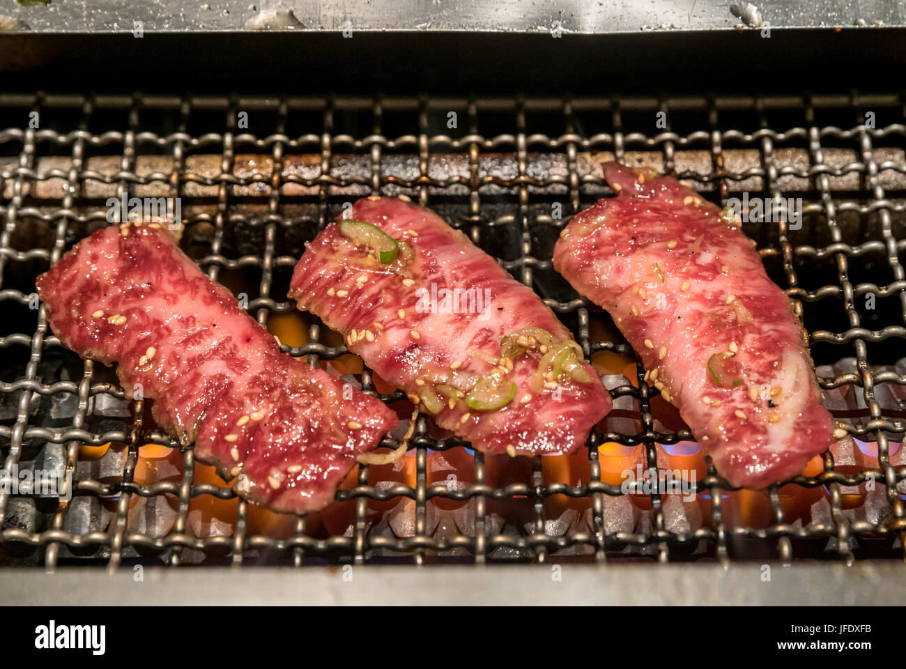 grilled wagyu beef Stock Photo - Alamy
