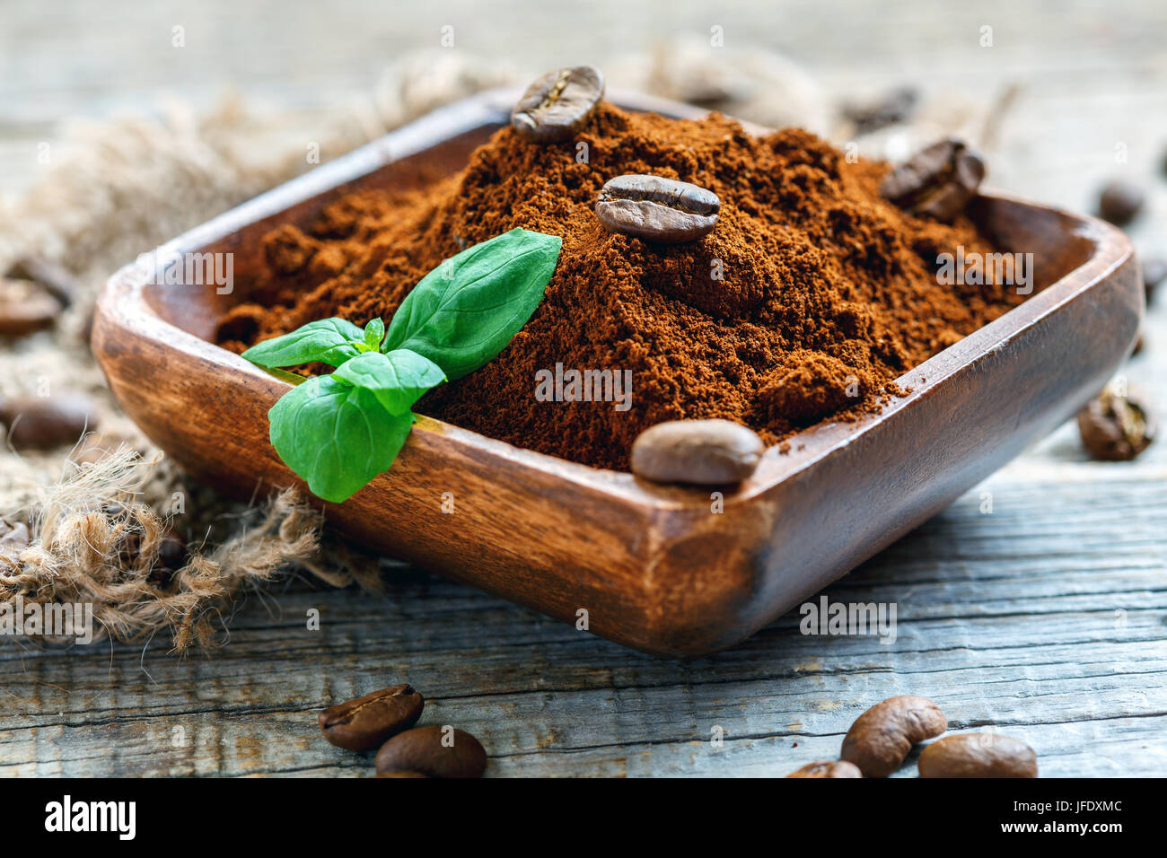 Ground coffee scrub hi-res stock photography and images - Alamy