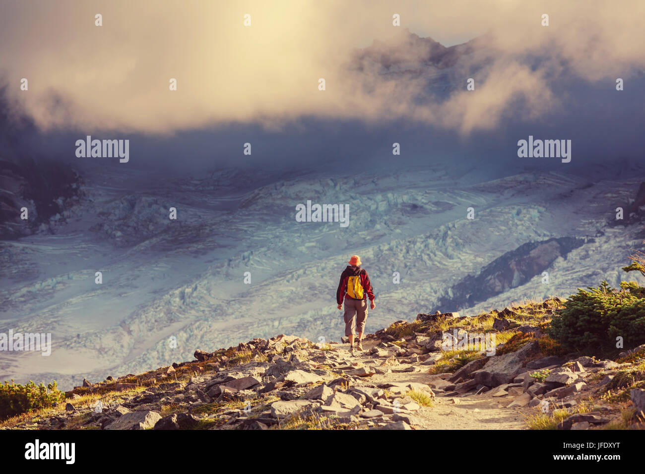 Hiking hike wanderung hiker hi-res stock photography and images - Alamy