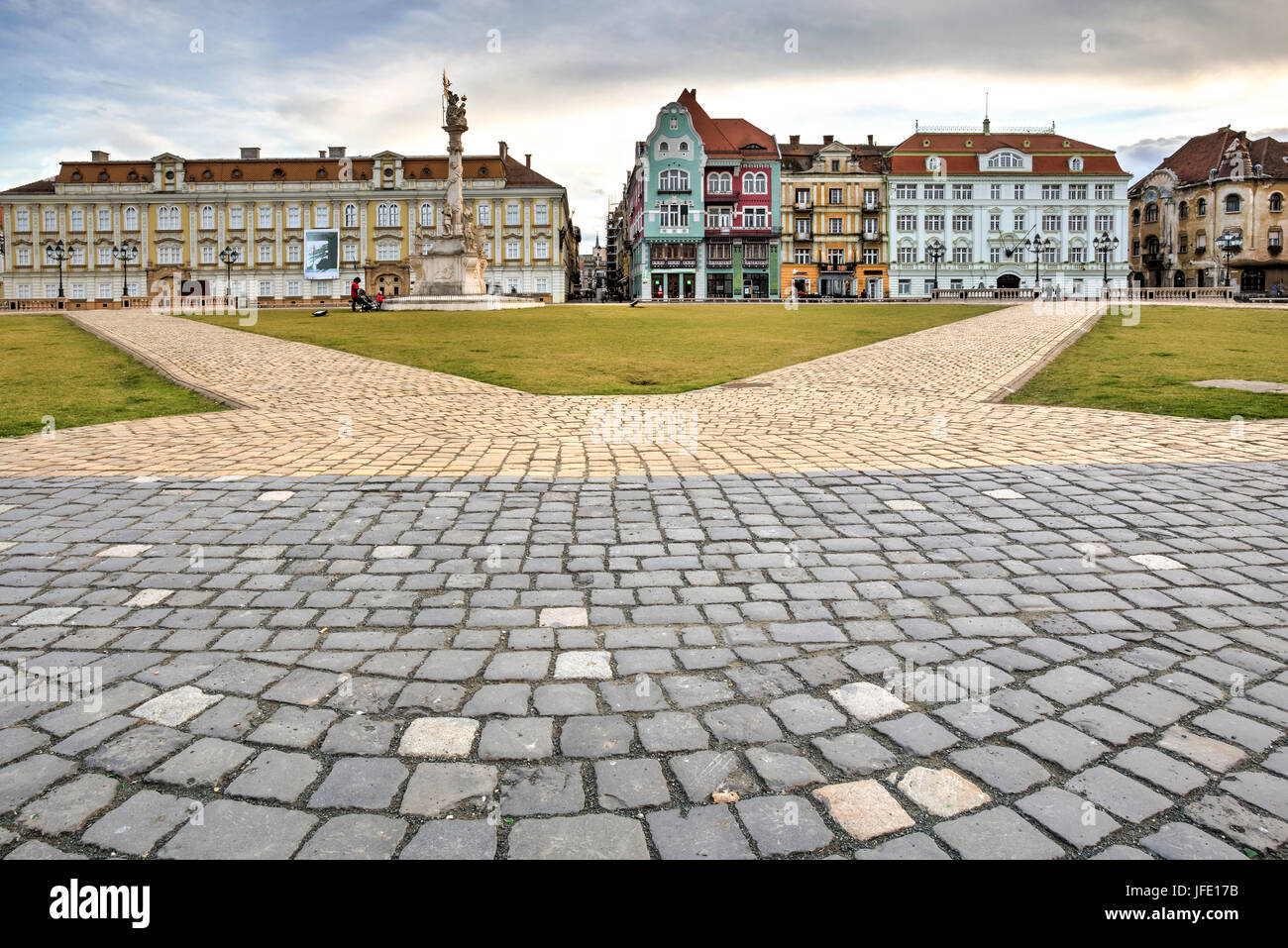 Union square or Unirii Square is the main square of the city of ...