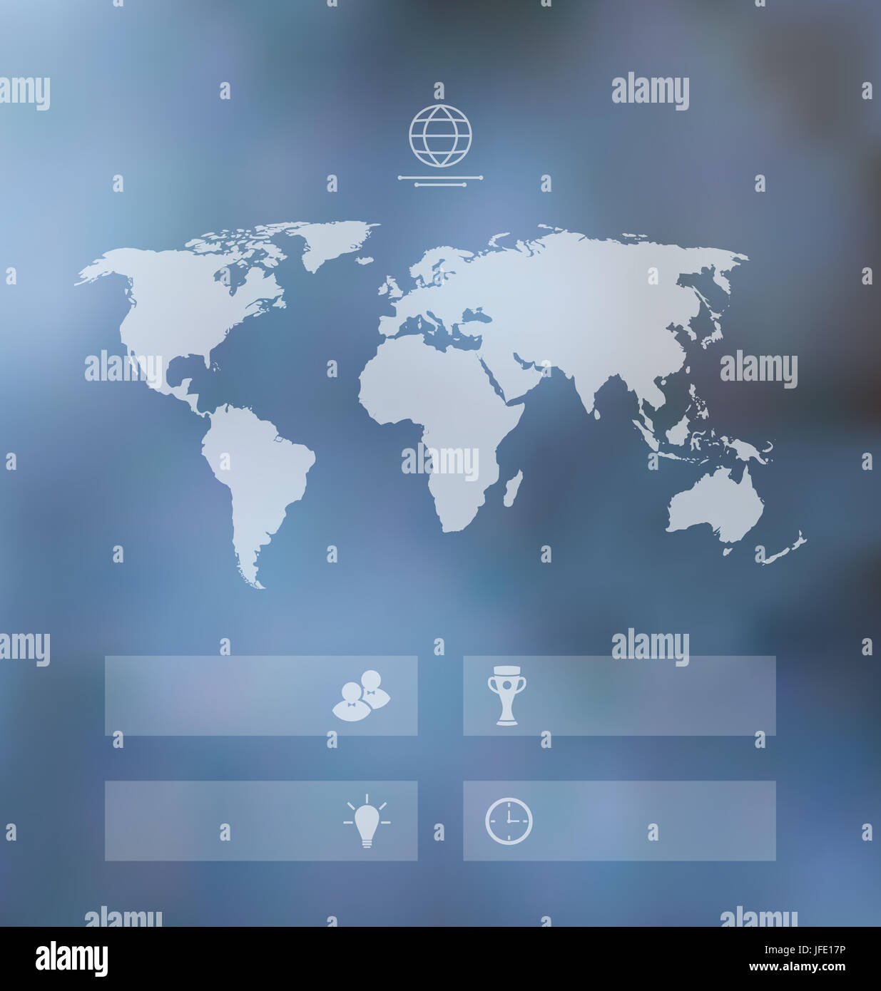 Illustration modern design infographics element template. Blur ...