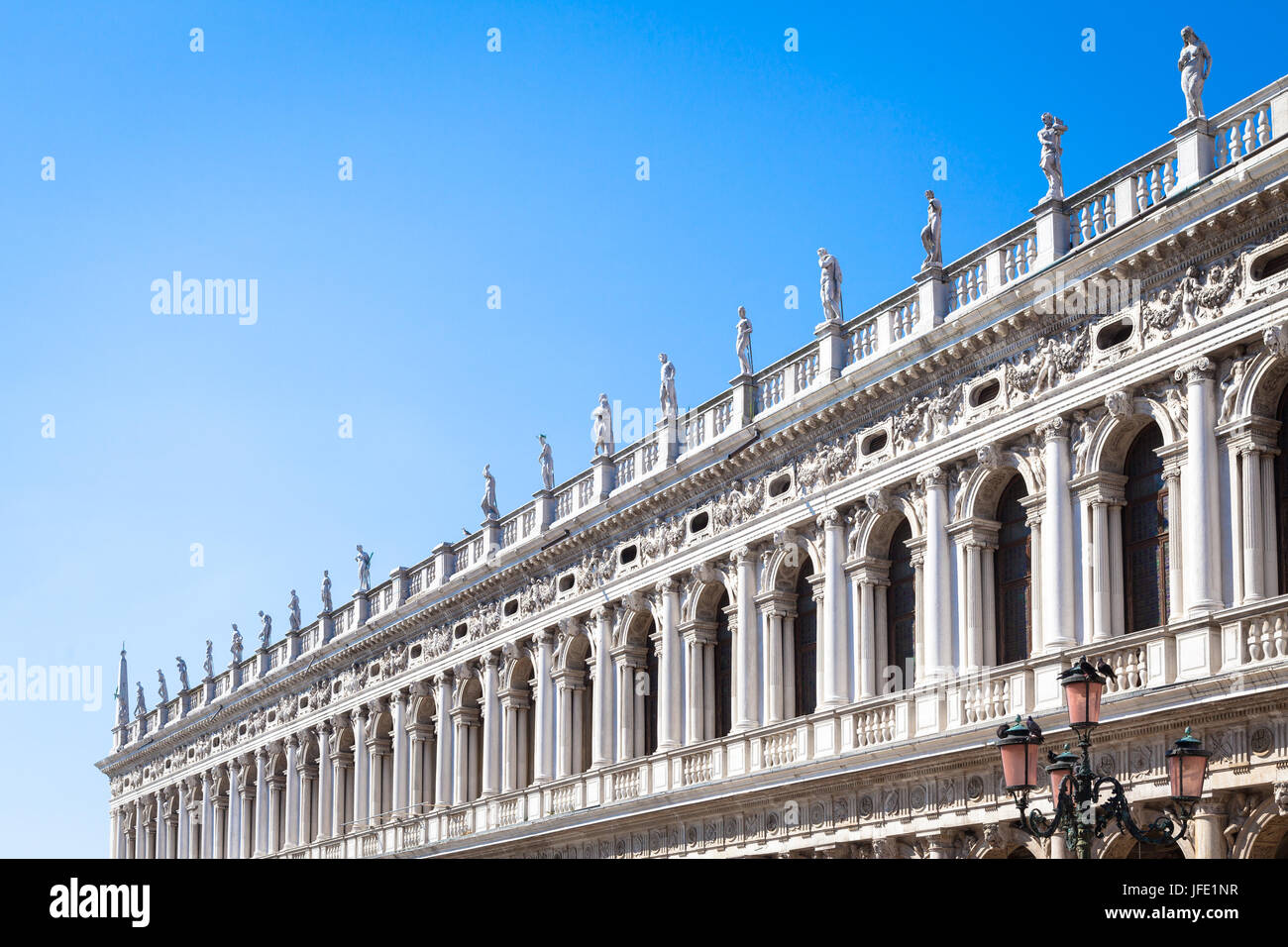 Venice, Italy - Columns perspective Stock Photo - Alamy