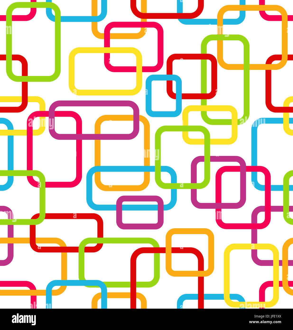 Illustration Seamless Geometric Pattern with Colorful Triangles, Cool ...