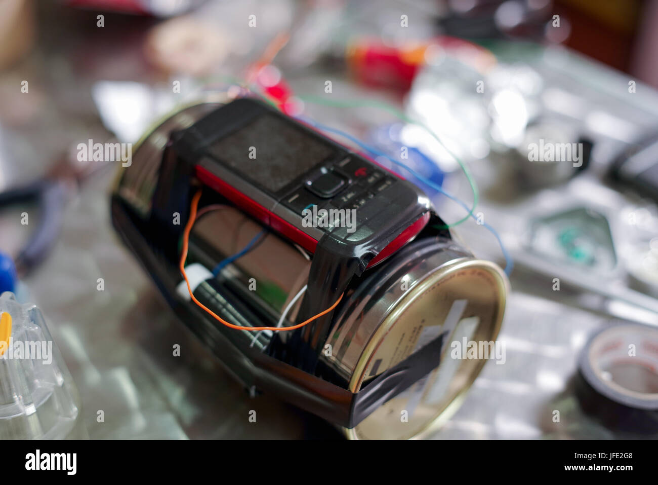 Homemade bomb hi-res stock photography and images - Alamy