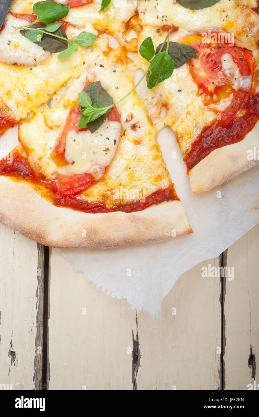 Italian pizza Margherita Stock Photo - Alamy