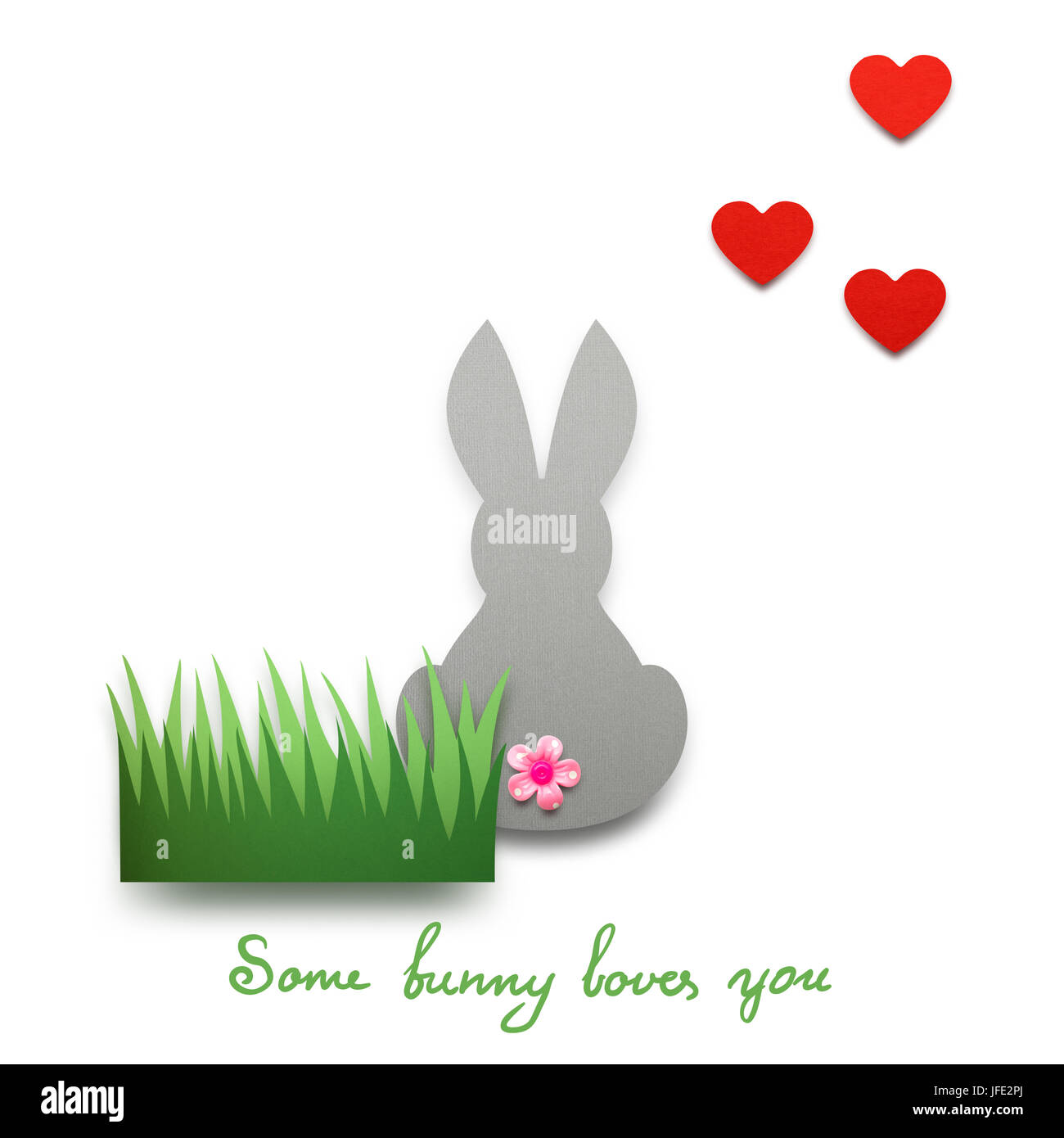 Some bunny loves you hi-res stock photography and images - Alamy