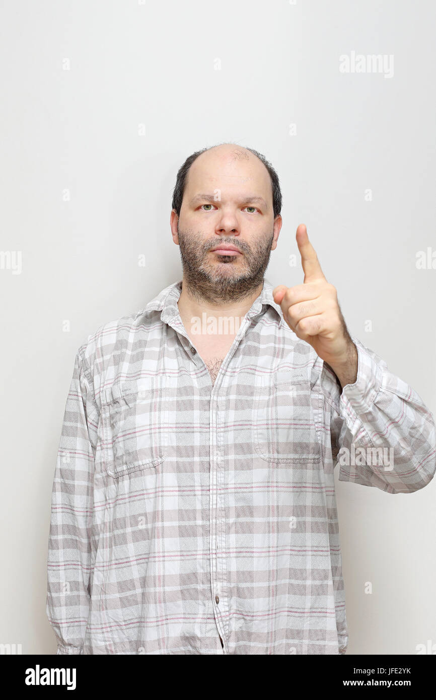 Shaking finger hi-res stock photography and images - Alamy