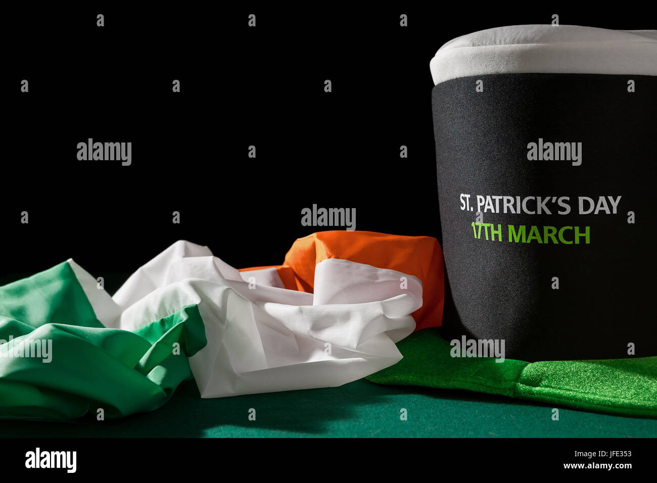 Flag of st patrick hi-res stock photography and images - Alamy