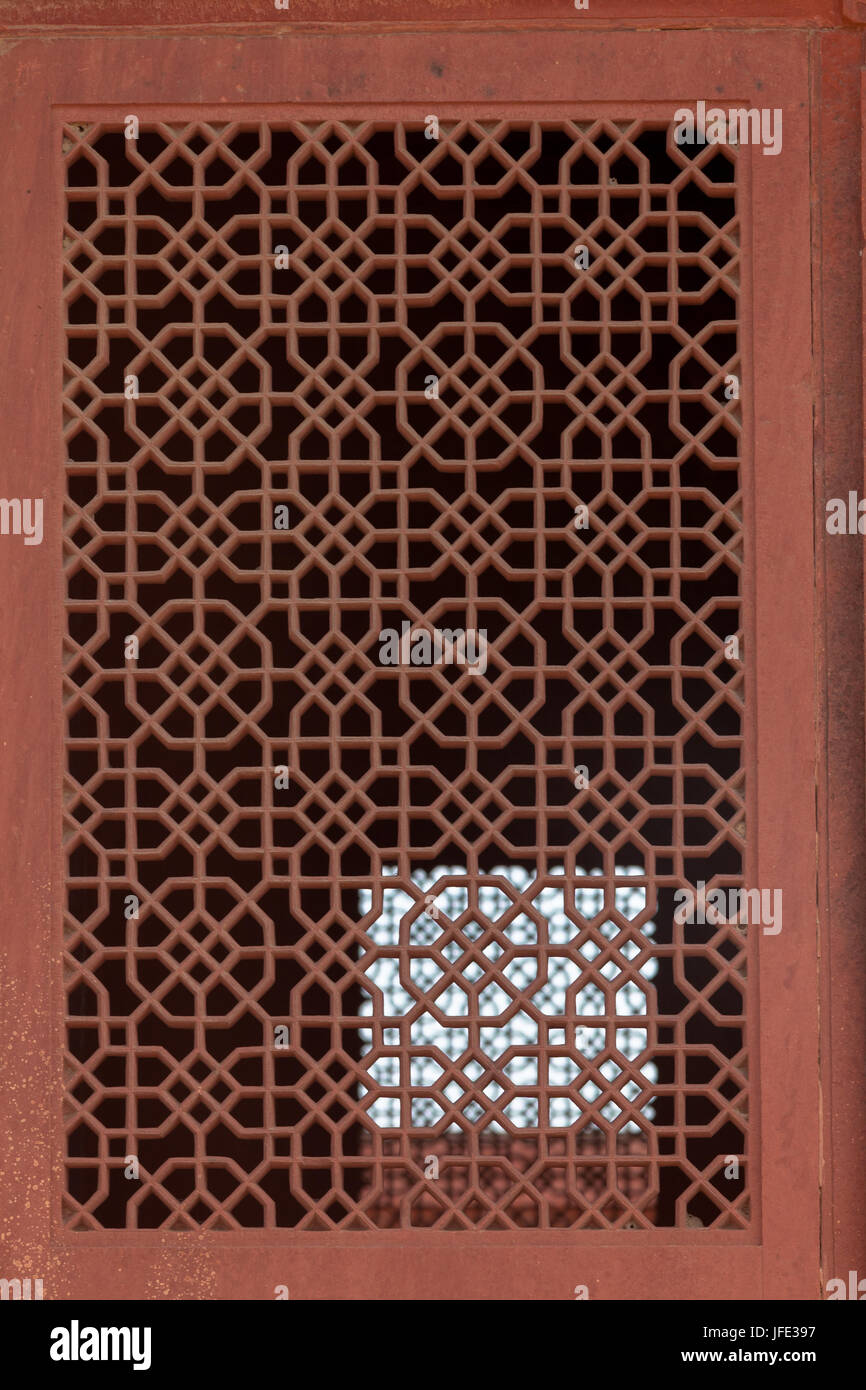 window ornament in Rajasthan, India Stock Photo - Alamy