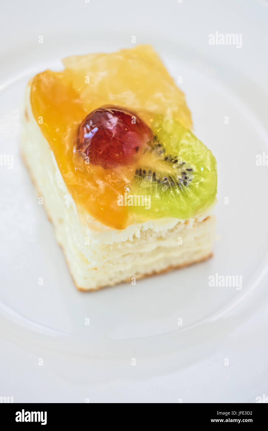 Piece of Fruit cake Stock Photo - Alamy
