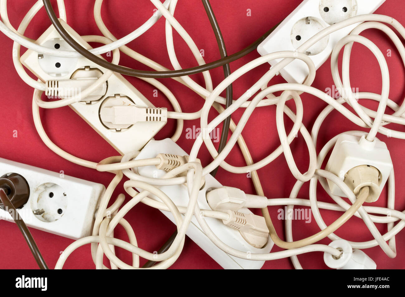 Clutter of wires High Resolution Stock Photography and Images - Alamy