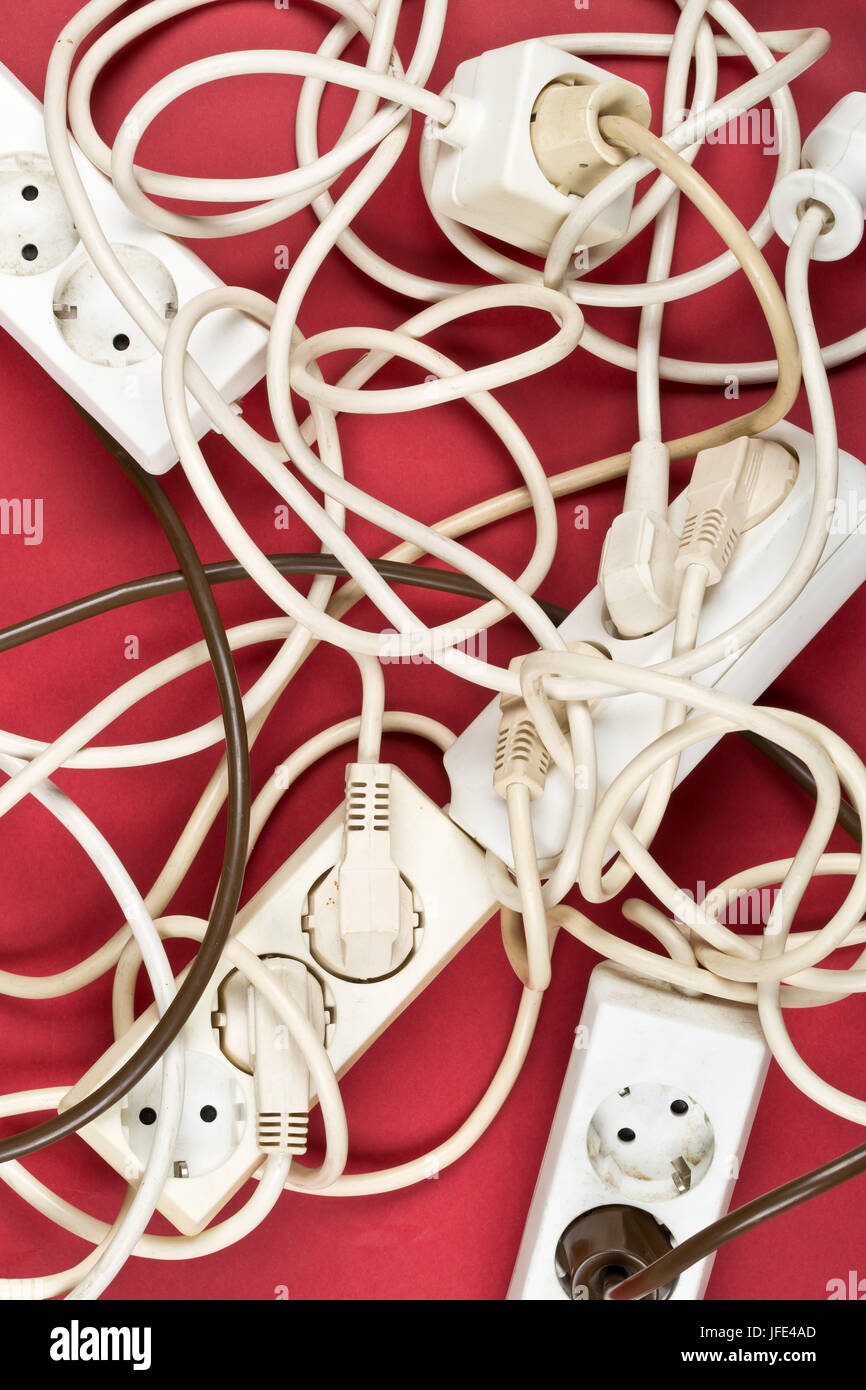 Clutter of wires High Resolution Stock Photography and Images - Alamy