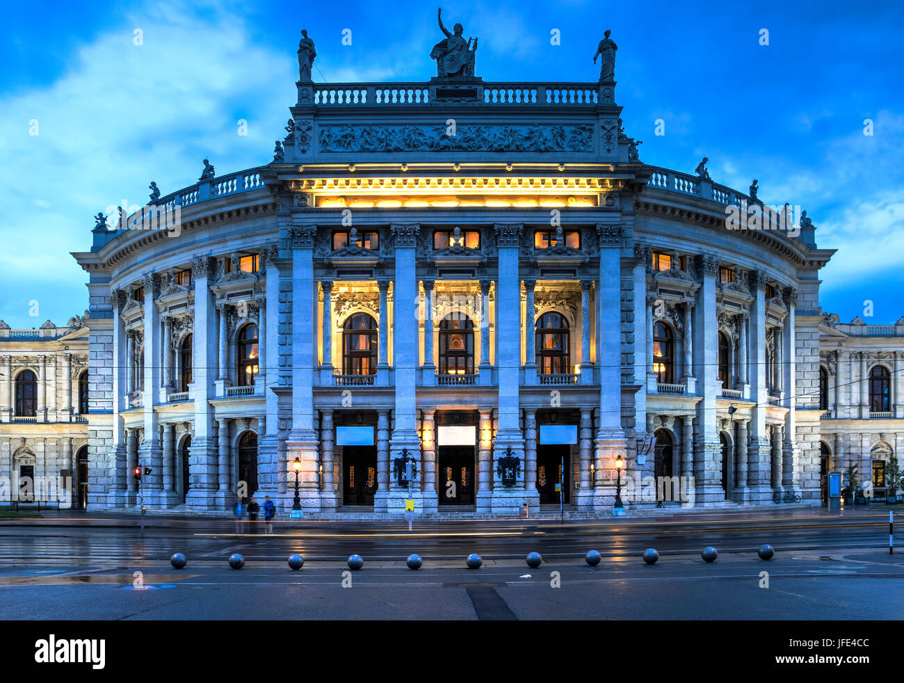 Theatre burgtheater austria vienna hi-res stock photography and images ...