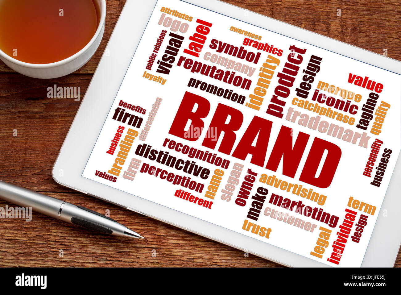 Branding word hi-res stock photography and images - Alamy