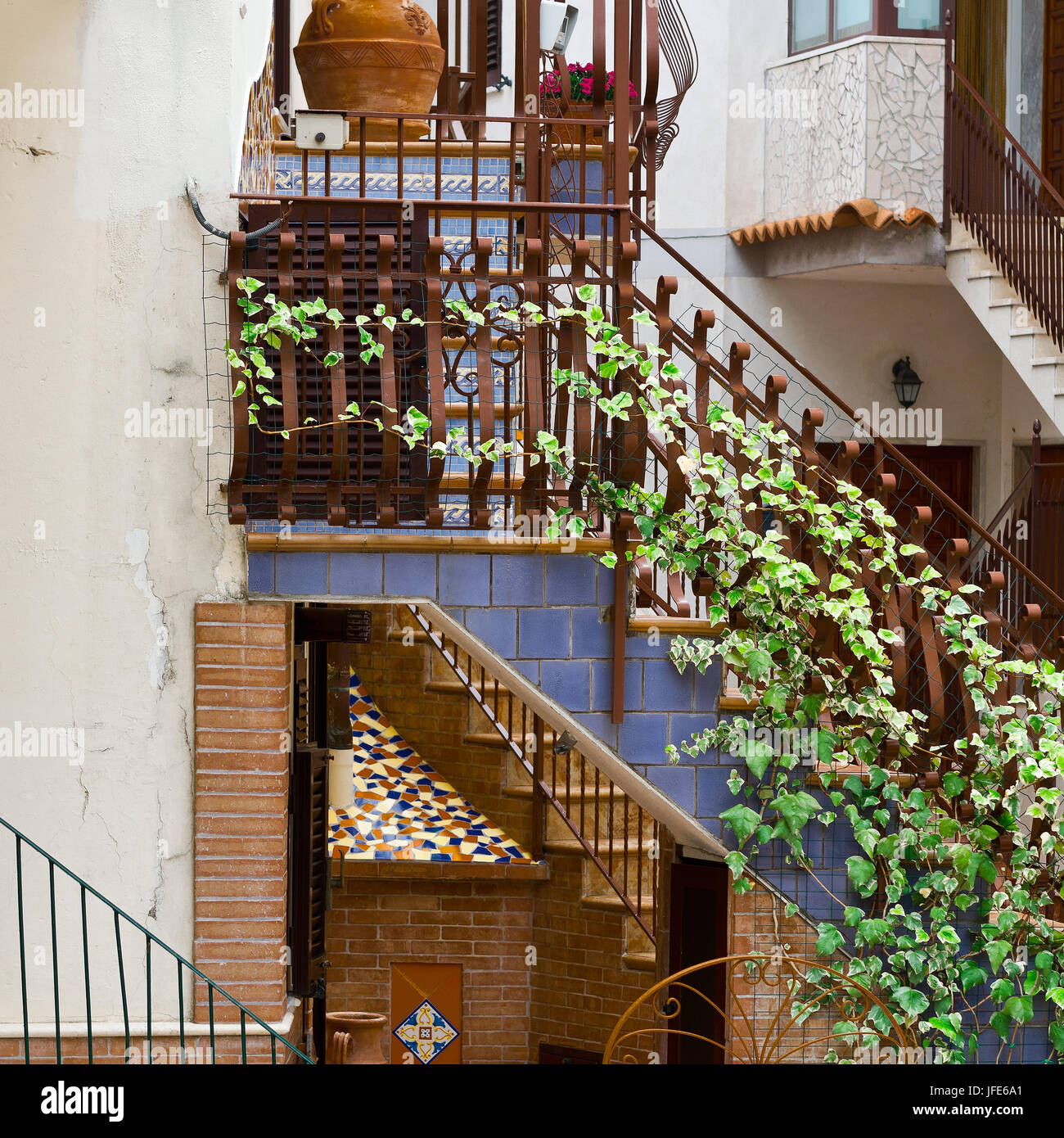 Street as Stairs Stock Photo - Alamy