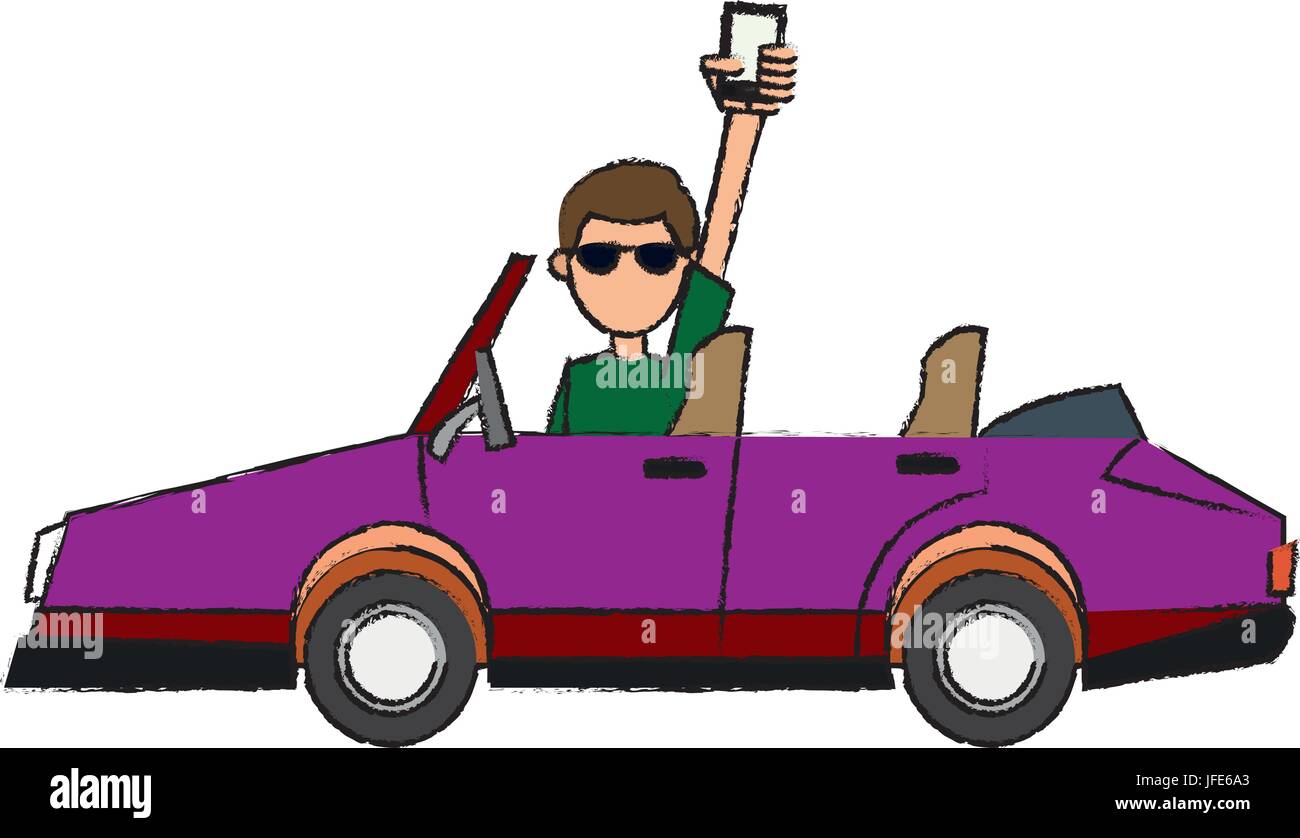 Raised smartphone Stock Vector Images - Alamy