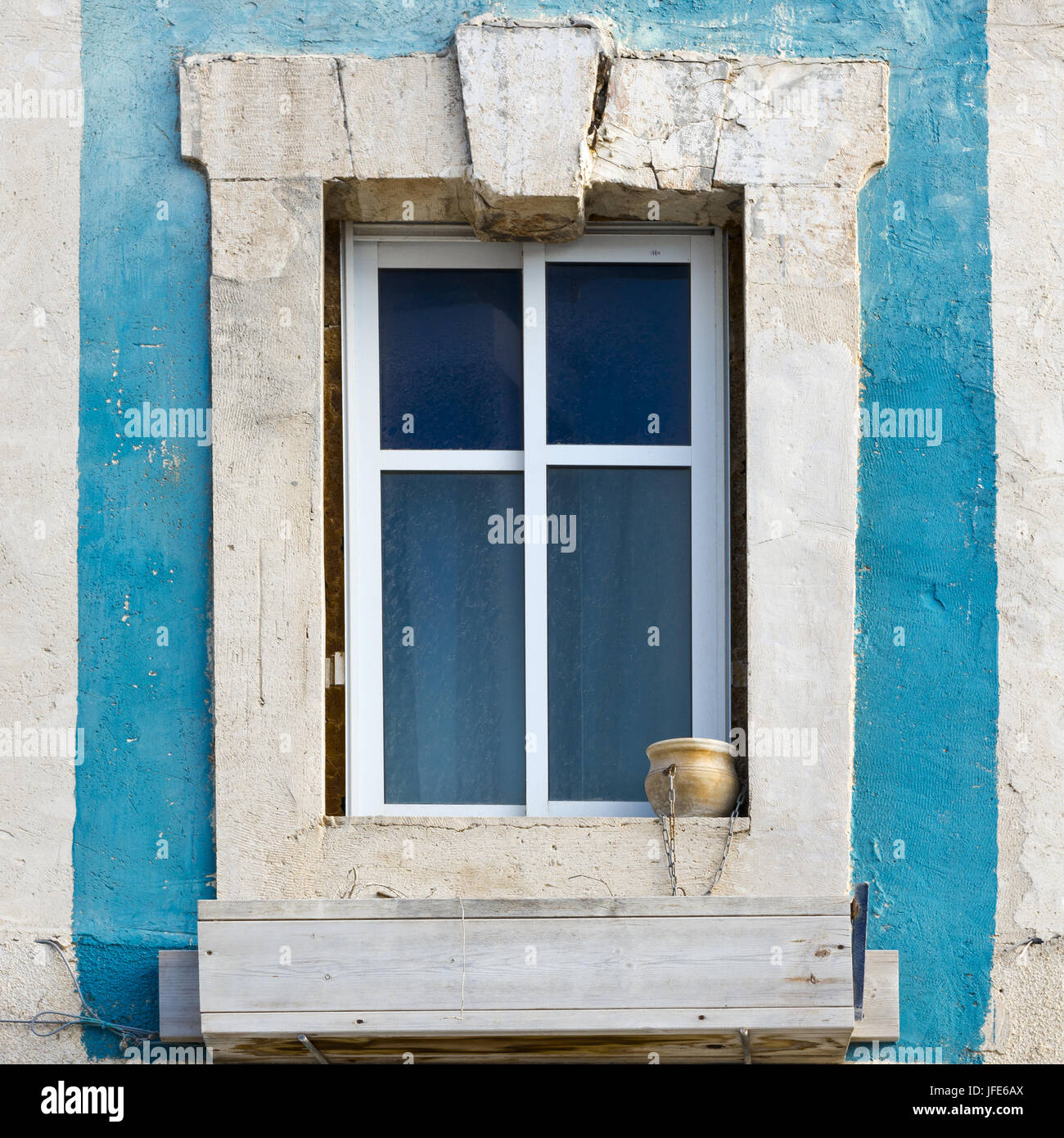 Israel Old Window in Jaffa Stock Photo - Alamy