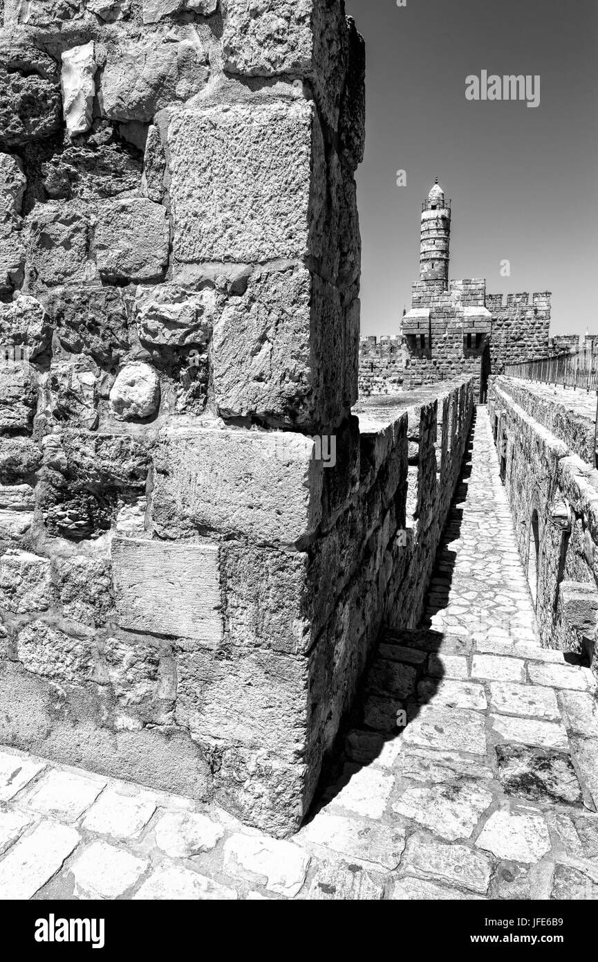 Old church city walls Black and White Stock Photos & Images - Alamy