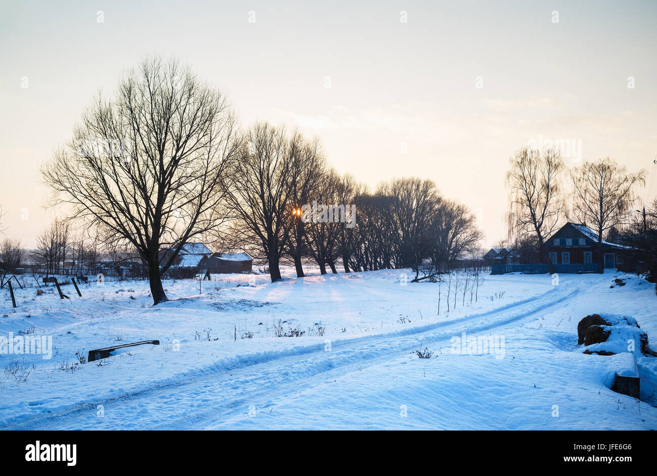 Winter rural hi-res stock photography and images - Alamy