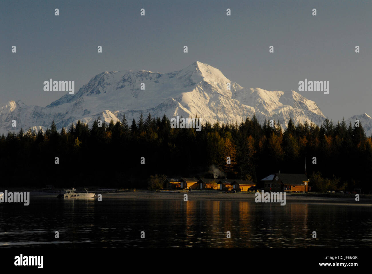 Icy Bay, Alaska in the extreme north section of southeast, Alaska Stock ...