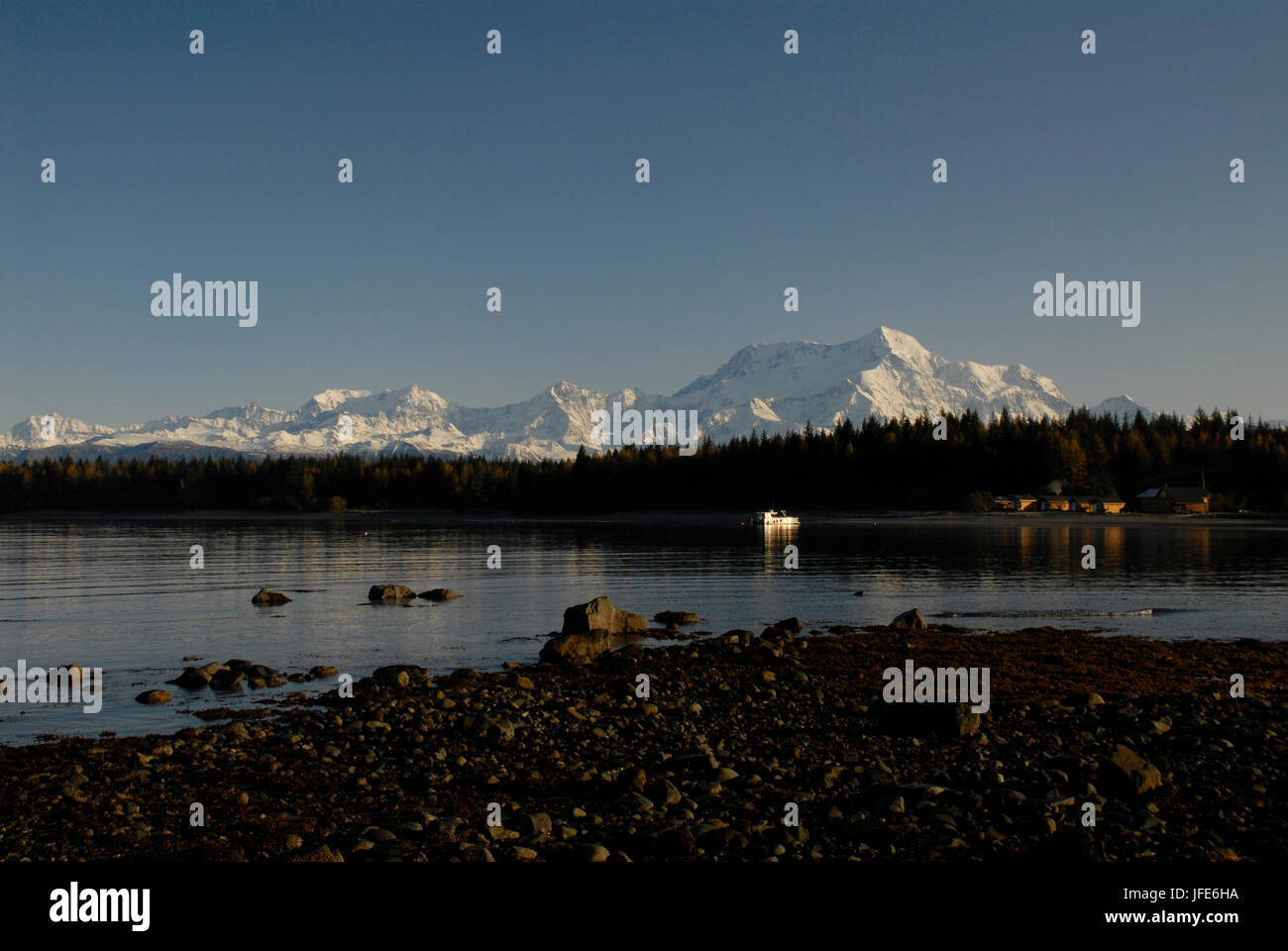 Icy Bay, Alaska in the extreme north section of southeast, Alaska Stock ...