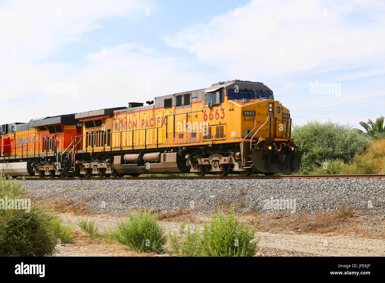 Double Headed Freight Train High Resolution Stock Photography and ...