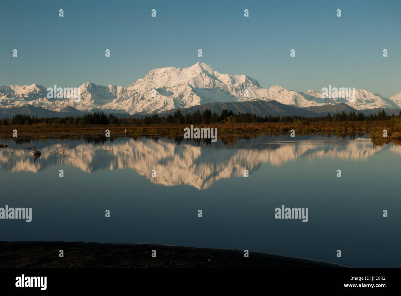 Icy Bay, Alaska in the extreme north section of southeast, Alaska.Mount ...