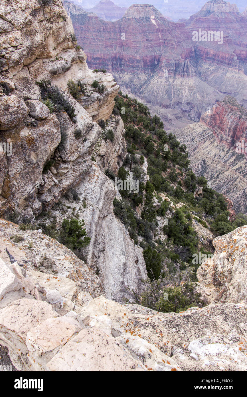 A Steep Drop Stock Photo - Alamy