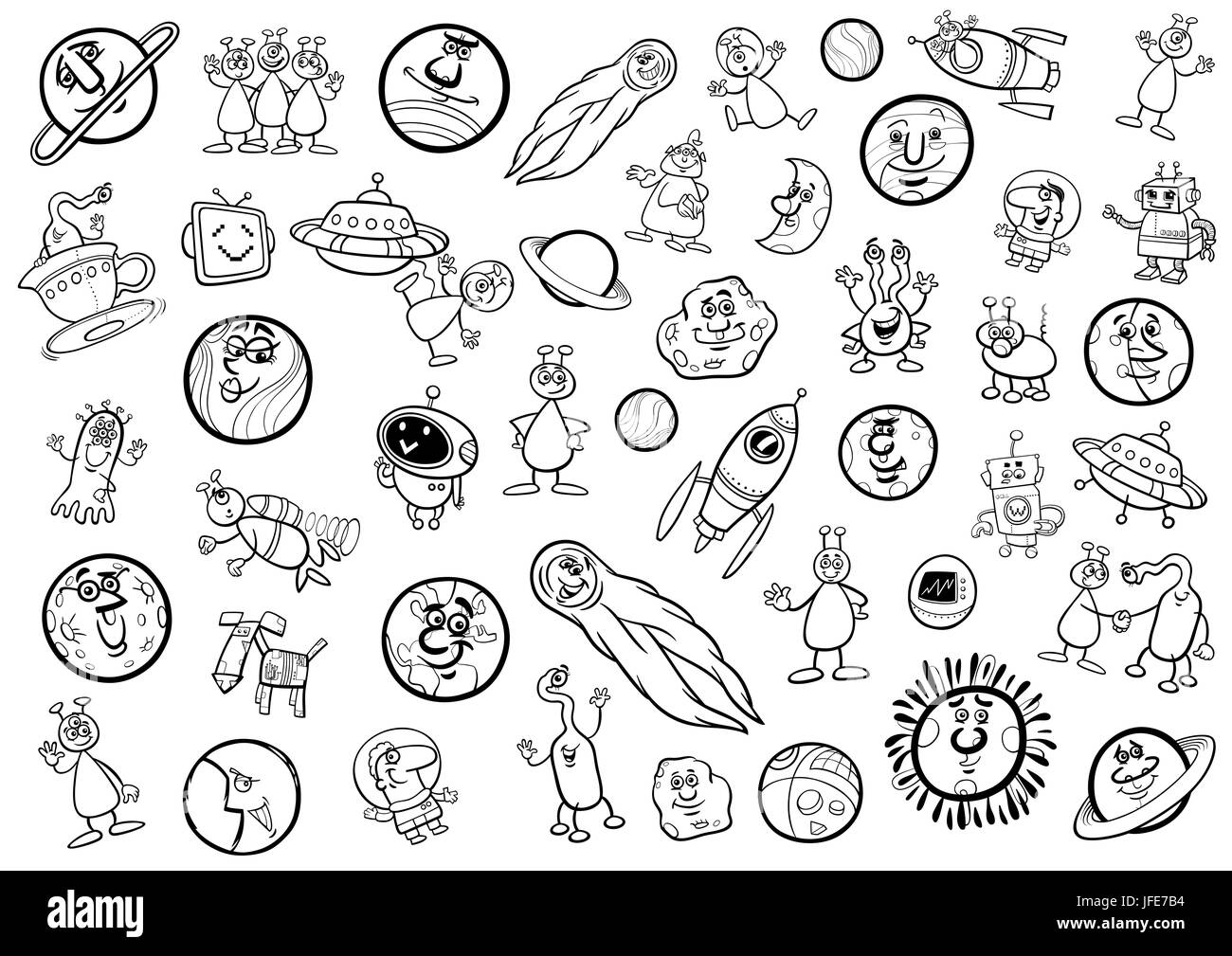 Cartoon character earth book Cut Out Stock Images & Pictures - Alamy