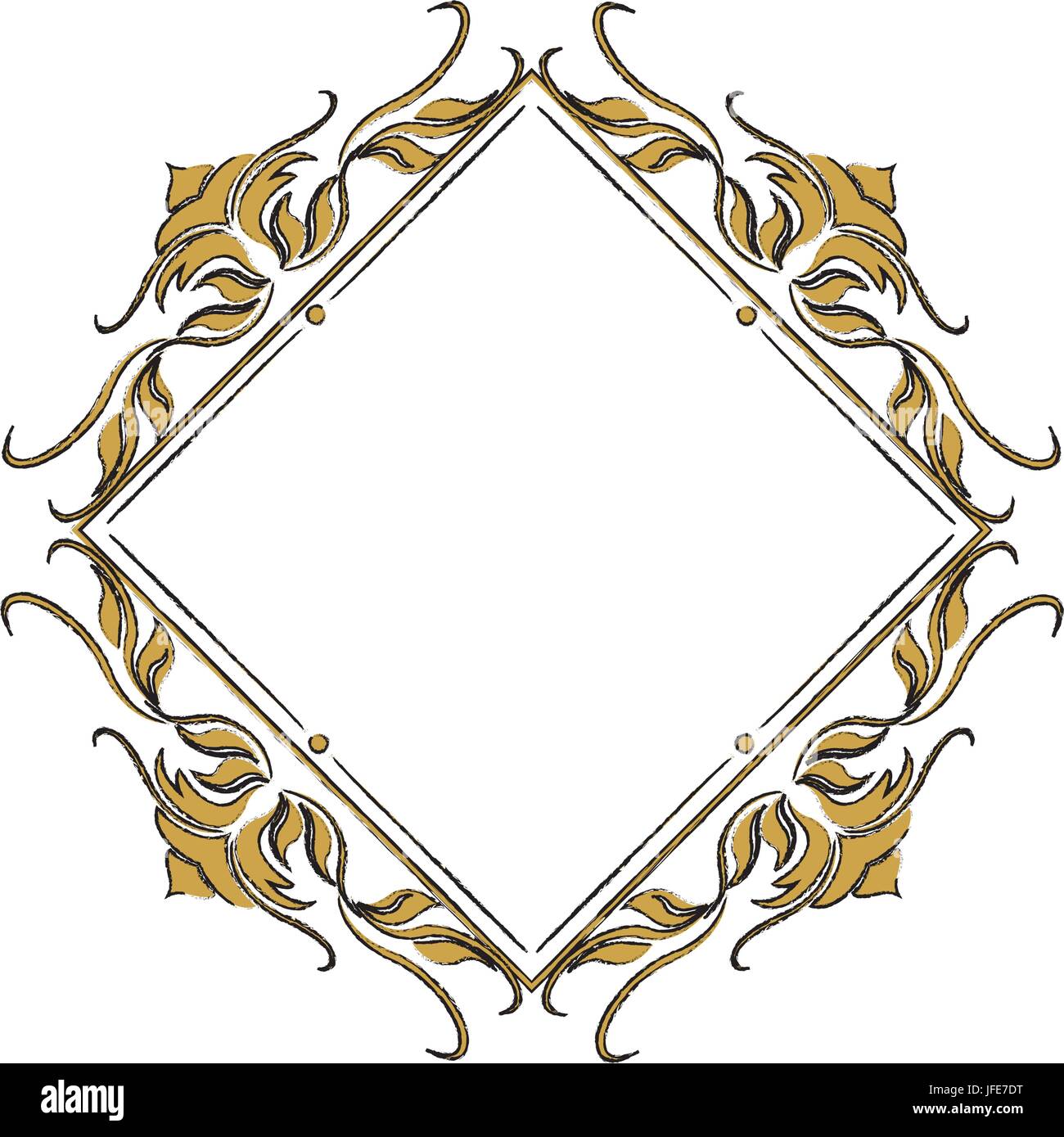 Fancy Gold Border Designs