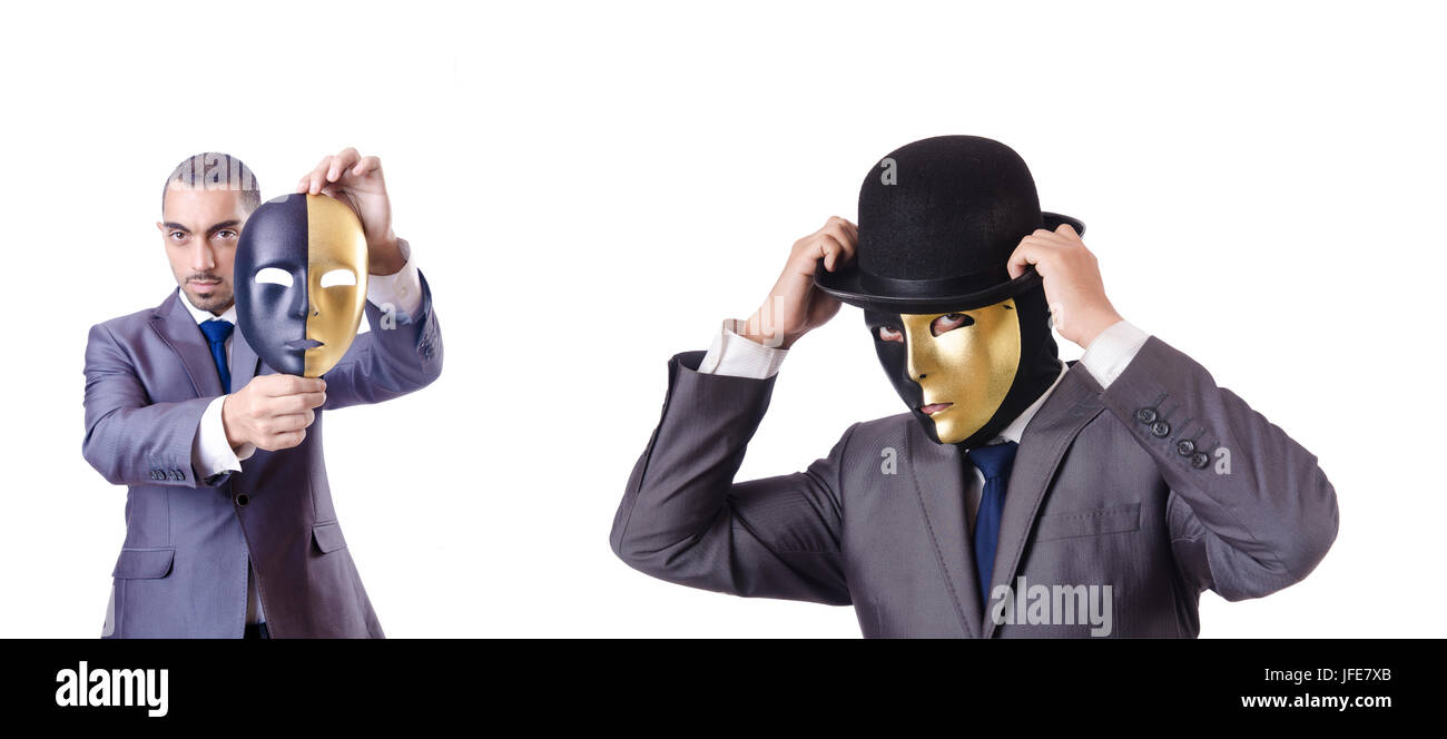Funny man in disguise Cut Out Stock Images & Pictures - Alamy