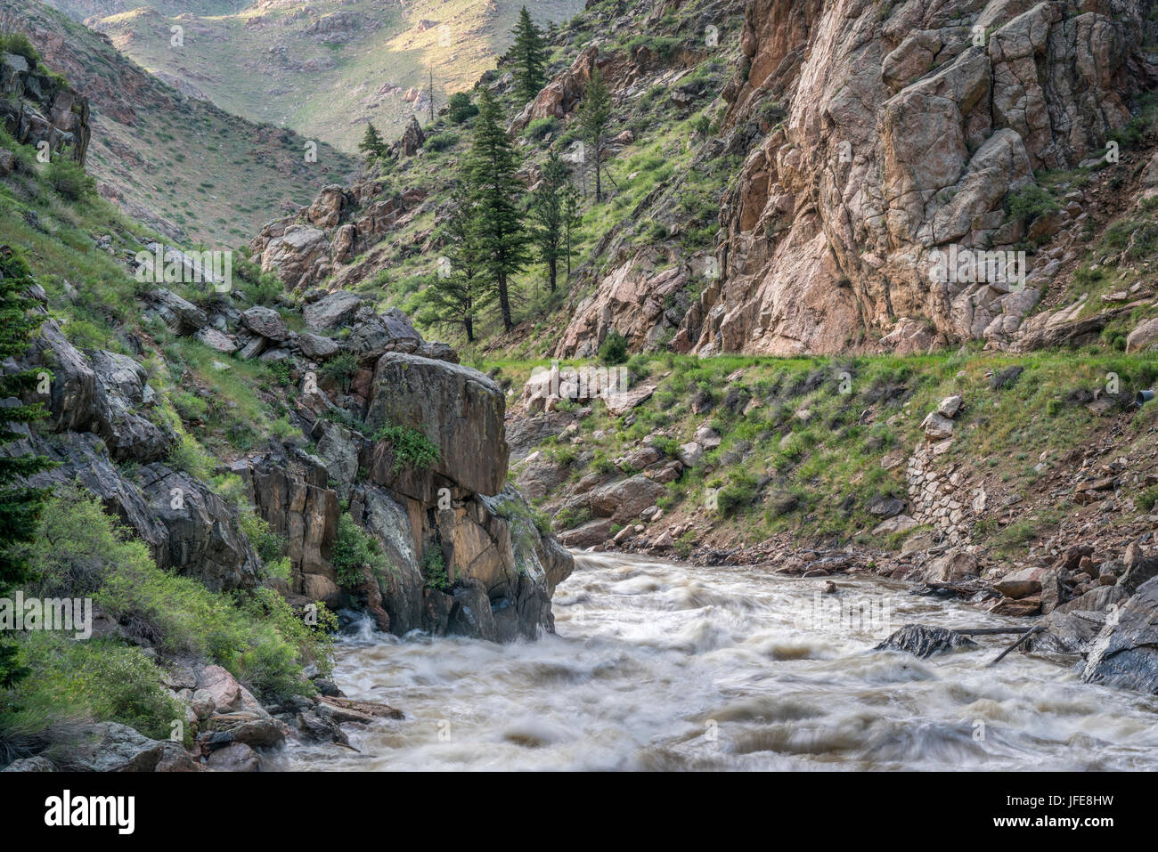 Cache la poudre river valley hi-res stock photography and images - Alamy