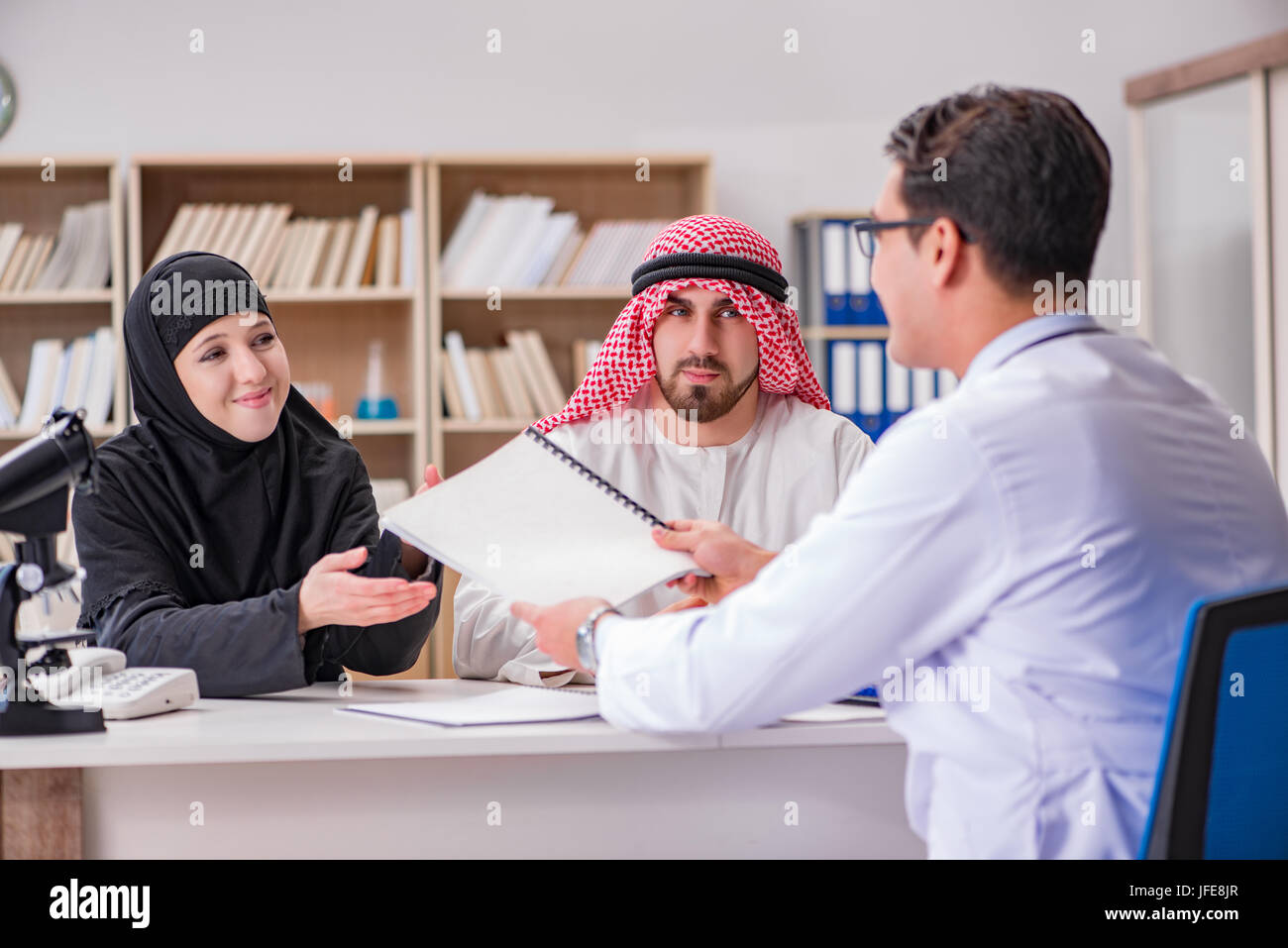Muslim doctor therapy hi-res stock photography and images - Alamy