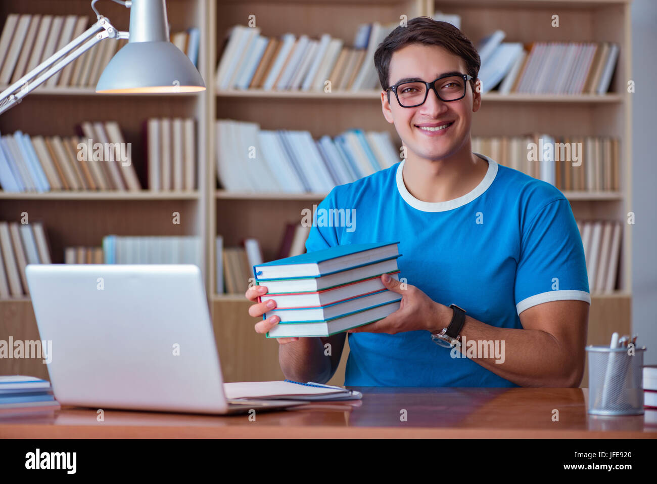 Homework study smiling boy preparing hi-res stock photography and ...