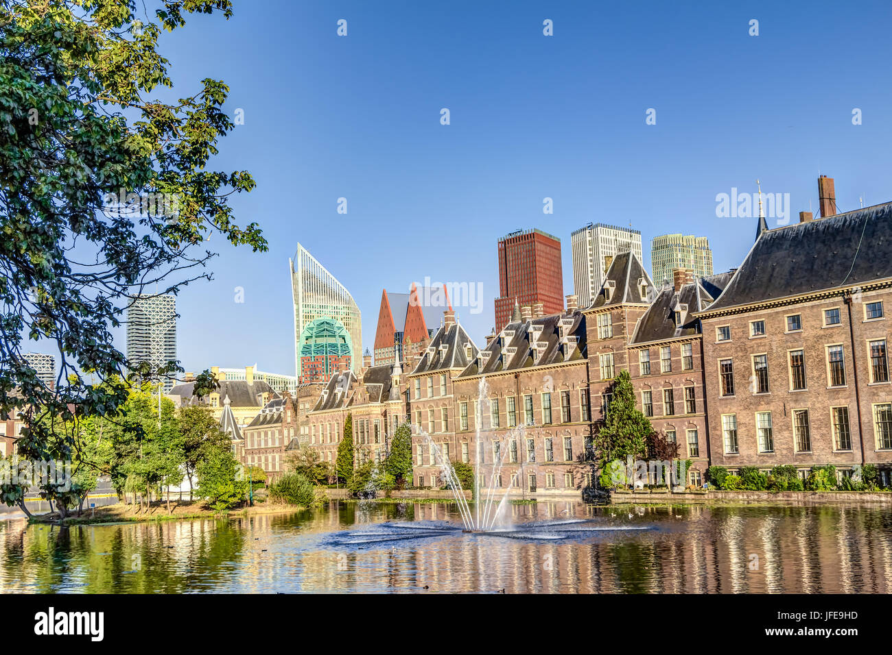 Skyline of the hague hi-res stock photography and images - Alamy